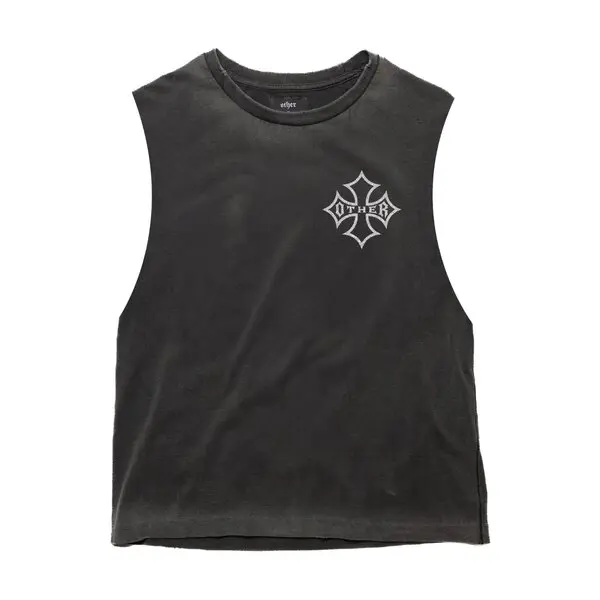 OTHER UK Icon Vintage Issue Tank Heavy Relic - Black