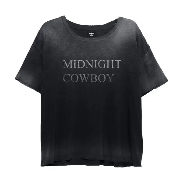 OTHER UK Midnight Cowboy Decay T Shirt Ink - Black