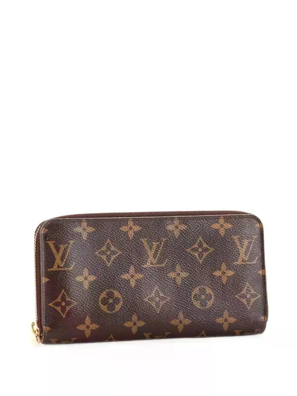 LOUIS VUITTON Zippy Wallet Monogram Canvas Small Wallets