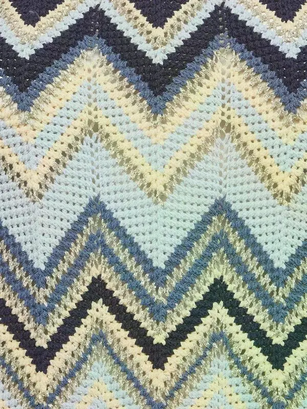 Maje Chevron-pattern Crochet Top