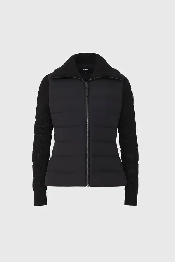 Mackage Fee-lwd Lightweight Down Jacket - Black