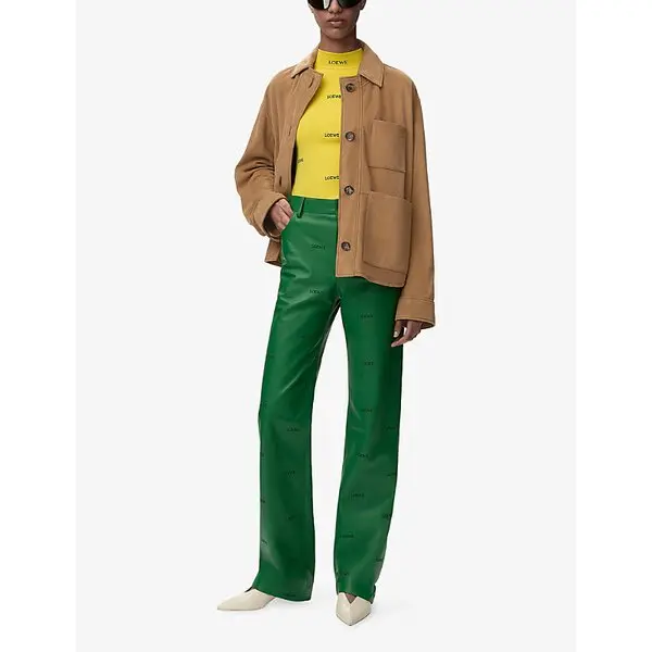 Loewe Workwear Suede Jacket