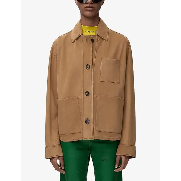 Loewe Workwear Suede Jacket