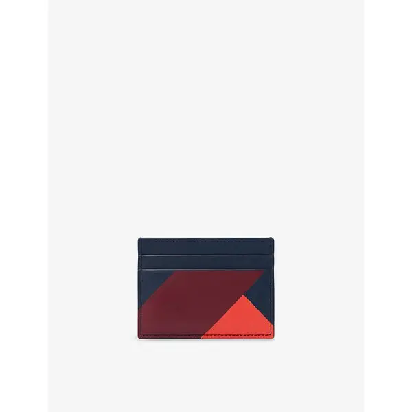 Loewe Anagram Graphic-pattern Leather Card Holder