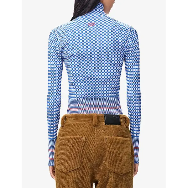 Loewe X Cosima Von Bonin Viscose-jersey Top