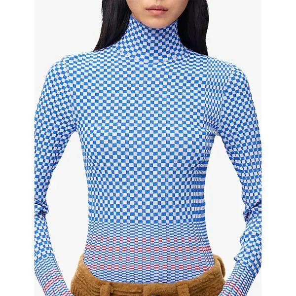 Loewe X Cosima Von Bonin Viscose-jersey Top