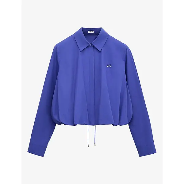Loewe Cinched-waist Cotton Shirt