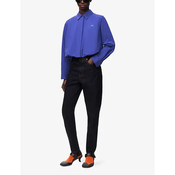 Loewe Cinched-waist Cotton Shirt