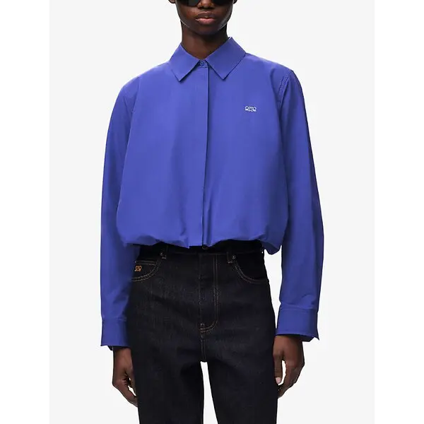 Loewe Cinched-waist Cotton Shirt