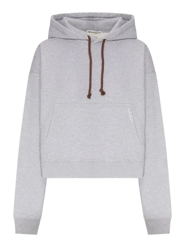 JW Anderson J.w.anderson Cotton Hoodie - Gray