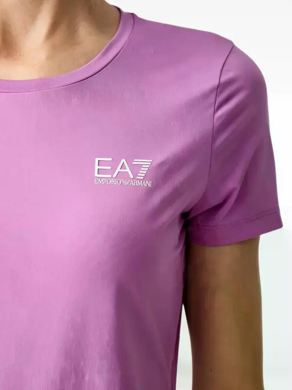 EA7 Vigor7 Logo-print Short-sleeve T-shirt