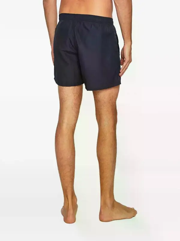 EA7 Logo-print Swim Shorts