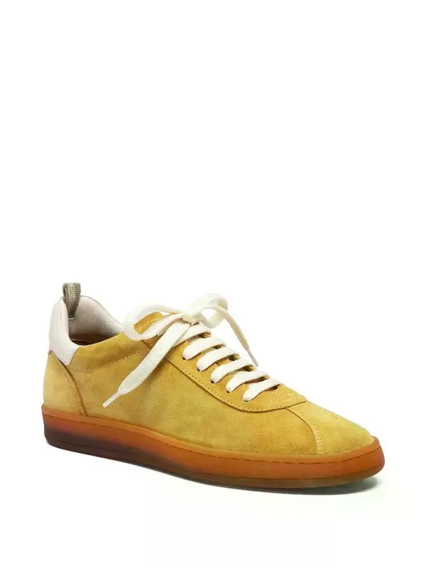 Officine Creative Ginnasio 101 Suede Panelled Low-top Sneakers
