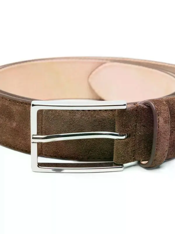 DOUCAL'S Suede Buckle-fastening Belt
