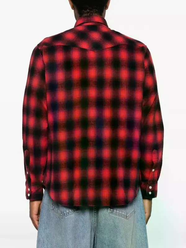 Aries Plaid Western Shirt