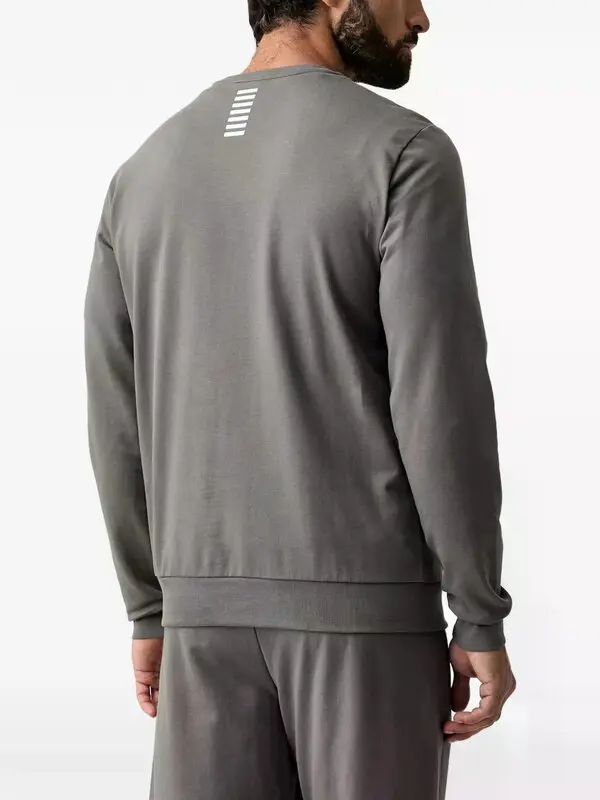 EA7 Logo-print Sweatshirt