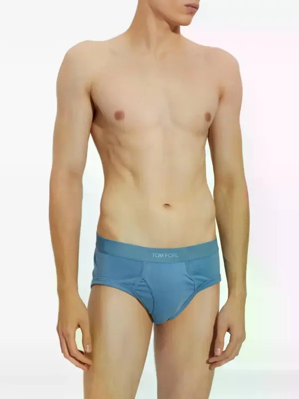 TOM FORD Logo-waistband Briefs