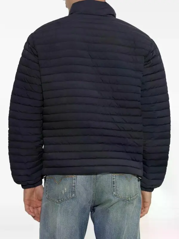 Versace Logo-embroidered Puffer Jacket