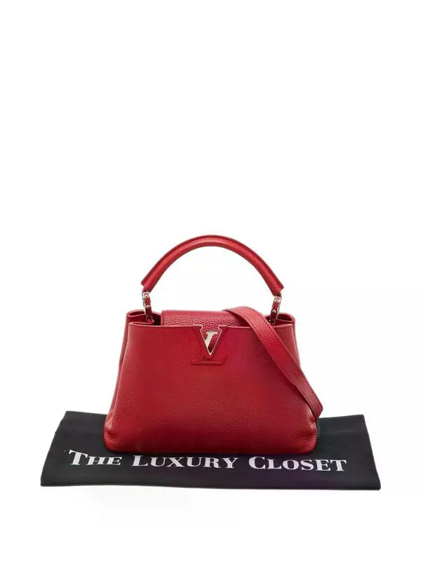 LOUIS VUITTON Capucines Bb Satchel Bag