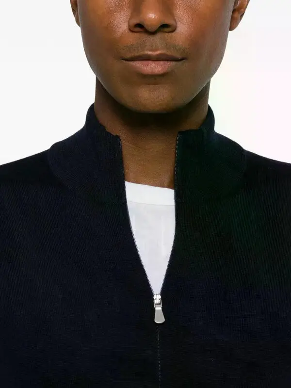 Tagliatore Raymond Zip-up Virgin-wool Cardigan