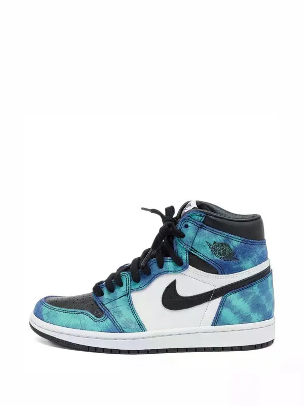 JORDAN 1 Retro Tie-dye Sneakers - Blue