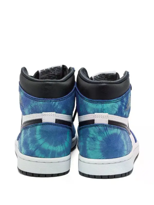 JORDAN 1 Retro Tie-dye Sneakers - Blue