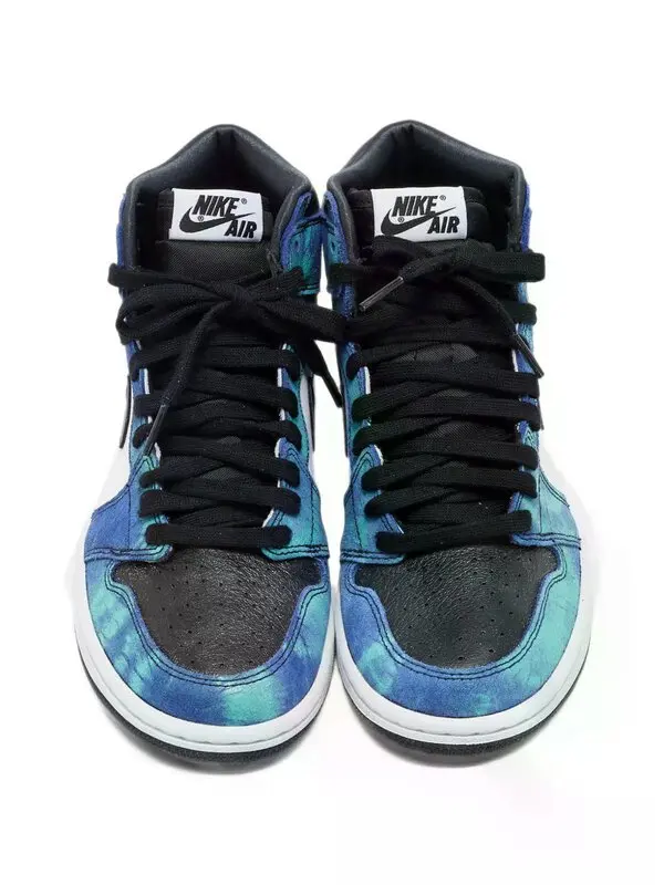 JORDAN 1 Retro Tie-dye Sneakers - Blue
