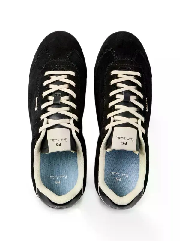 Paul Smith Atlanta Logo-patch Sneakers - Black