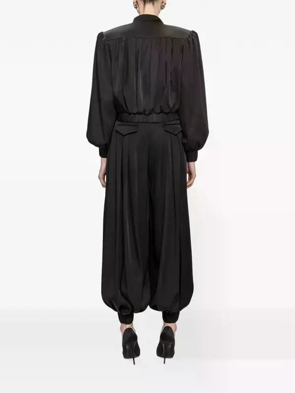 NISSA High-rise Satin Pants