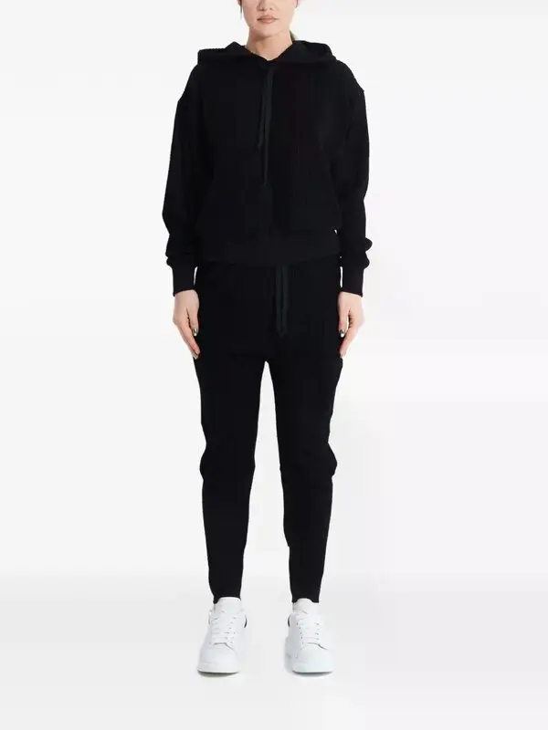 TESSITURA Knitted Loose-fit Hoodie