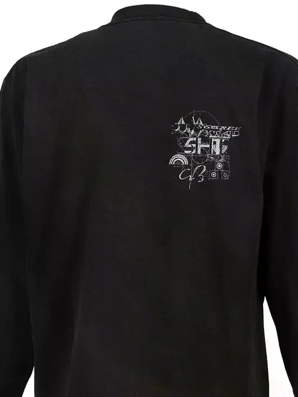 SHT Graphic-print Long-sleeve T-shirt
