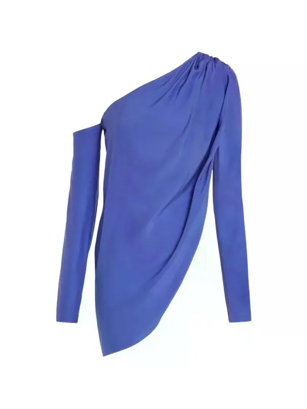 Gauge81 Toho One-shoulder Silk Blouse