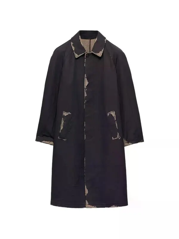 Prada Bonded Devoré Cotton Coat