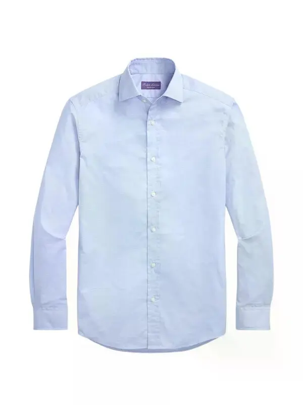 Ralph Lauren Purple Label Spread-collar Cotton Shirt