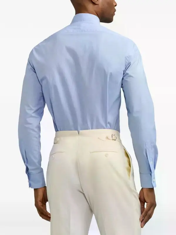 Ralph Lauren Purple Label Spread-collar Cotton Shirt