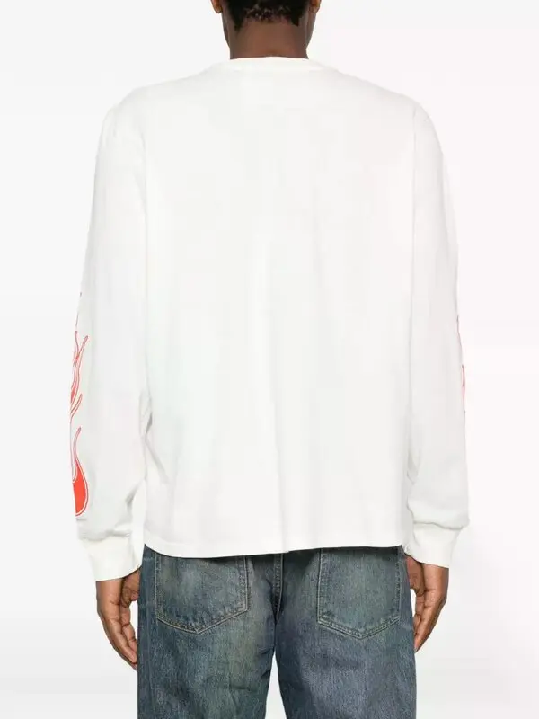 ONE OF THESE DAYS Eagle-print Long-sleeve T-shirt