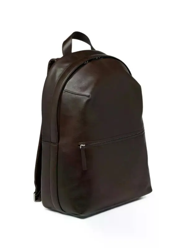 Marsèll Guscio Grained Leather Backpack - Brown