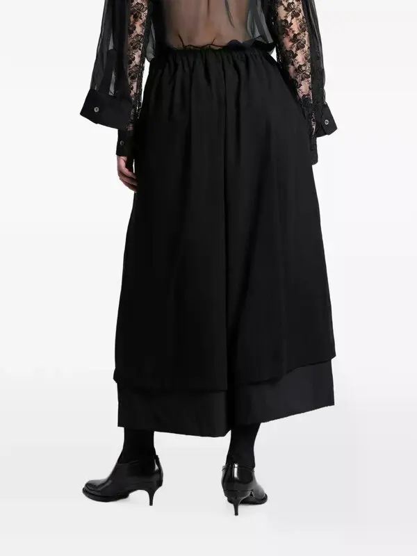 Comme Des Garçons Layered-design Trousers