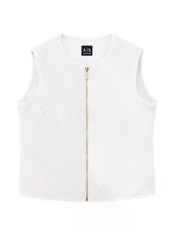 Armani Exchange Button-up Cropped Jacket
