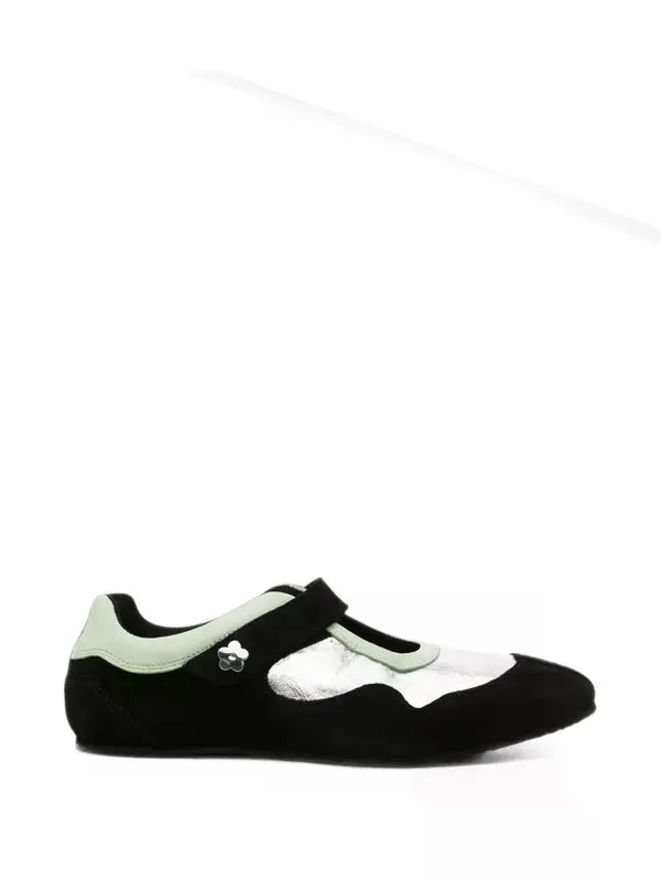 Cecilie Bahnsen Cbcosmo Touch-strap Sneakers - Black