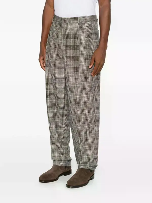 CELLAR DOOR Check-pattern Trousers