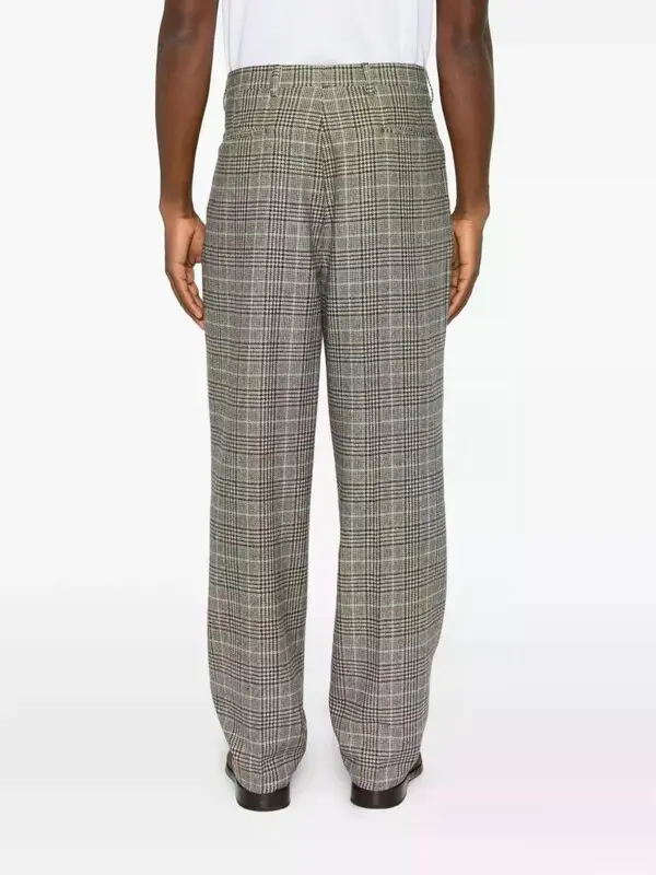 CELLAR DOOR Check-pattern Trousers
