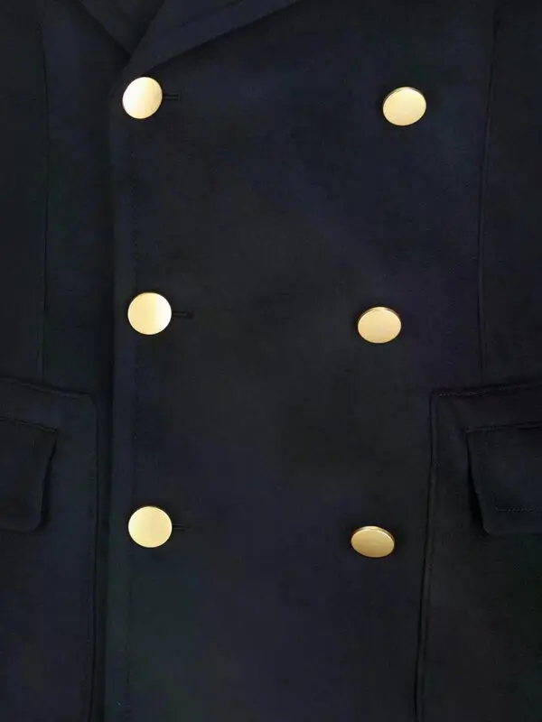 Tagliatore Double-breasted Virgin-wool Coat