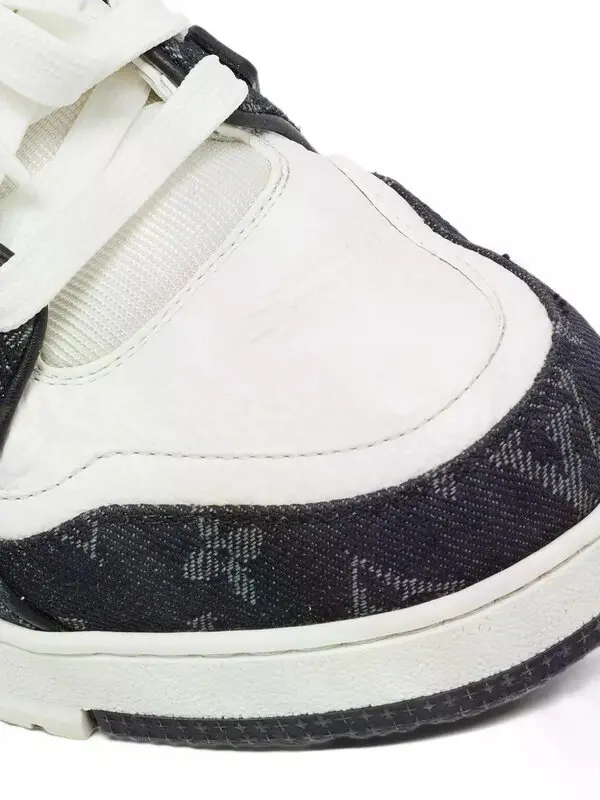 LOUIS VUITTON Trainer Monogram Denim Sneakers