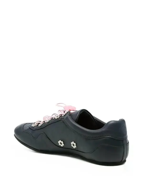 Cecilie Bahnsen Cbblaise Flower-embellished Sneakers