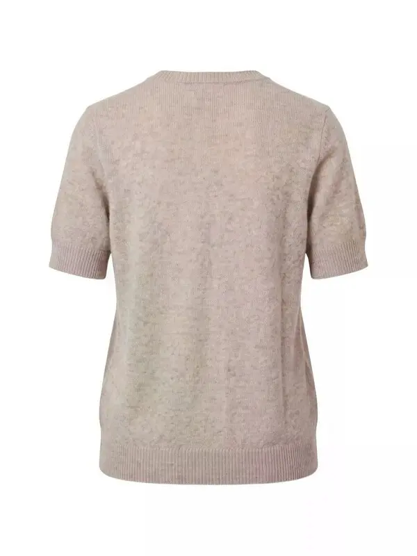 NOTSHY Fine-knit Short-sleeve Sweater