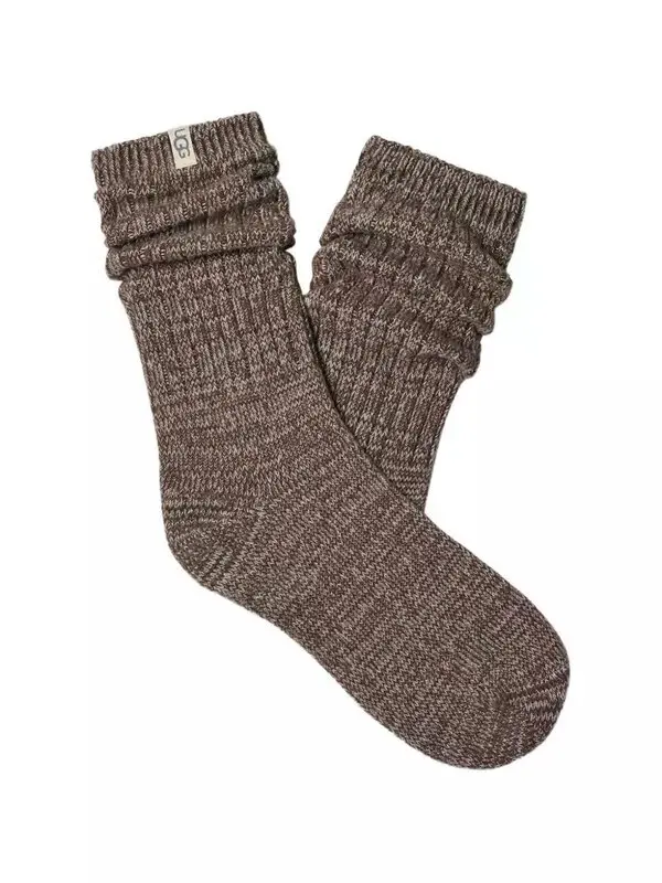 UGG Rib Knit Slouchy Crew 3 Pack Socks