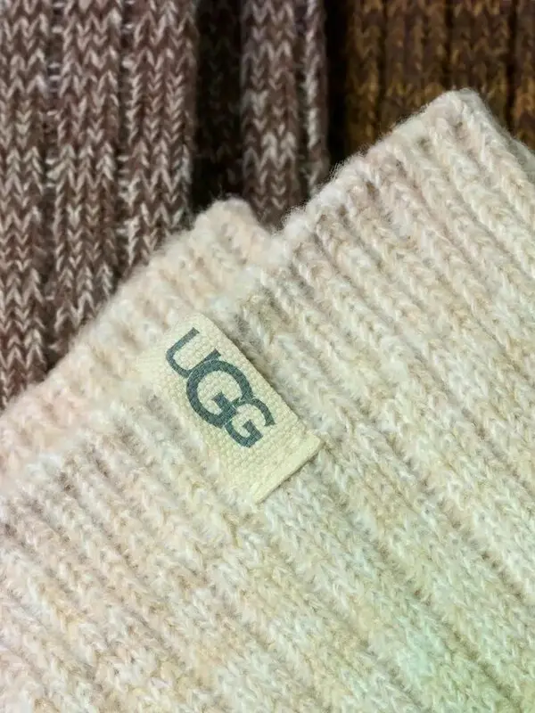 UGG Rib Knit Slouchy Crew 3 Pack Socks