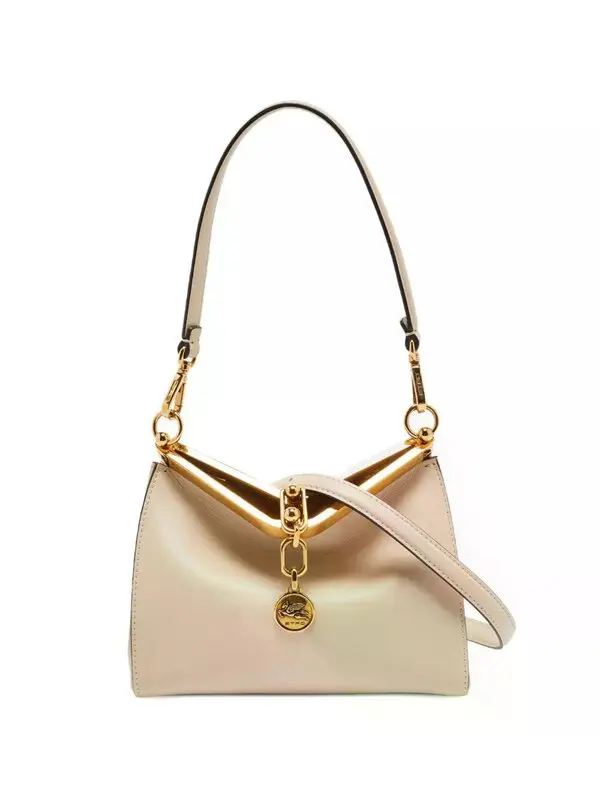 Etro Small Vela Shoulder Bag - Neutrals