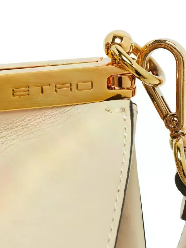 Etro Small Vela Shoulder Bag - Neutrals